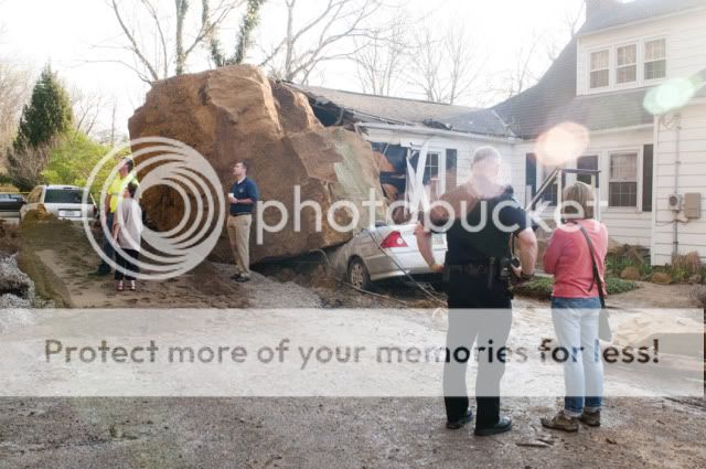 Giant Boulder Smashes Car | Dustin Franz Photography Giant Boulder Smashes Car | Dustin Franz Photography