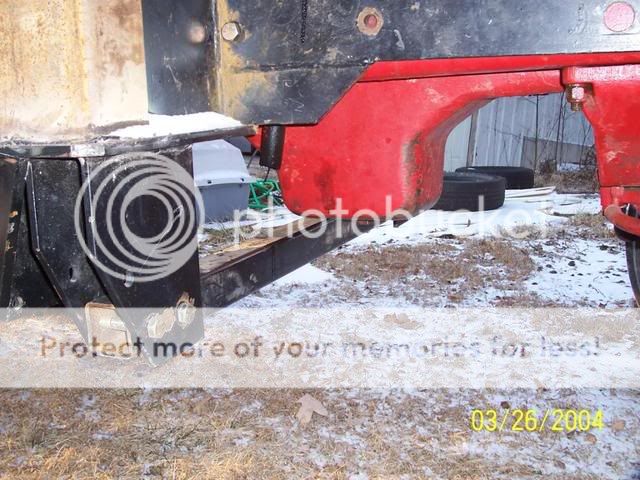 refabrication of loader mounts for my 795 allied loader - Technical IH ...