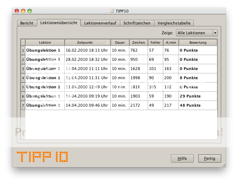 Tipp - Tipp10 - 10-Finger-Schreibtrainer | Dr. Windows