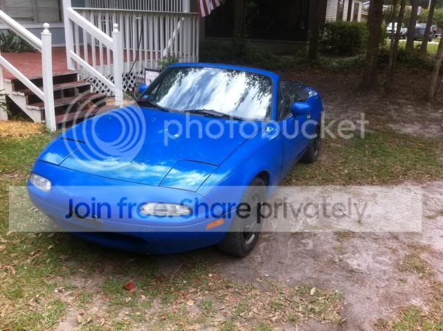 my 91 smurf blue Miata - MX-5 Miata Forum